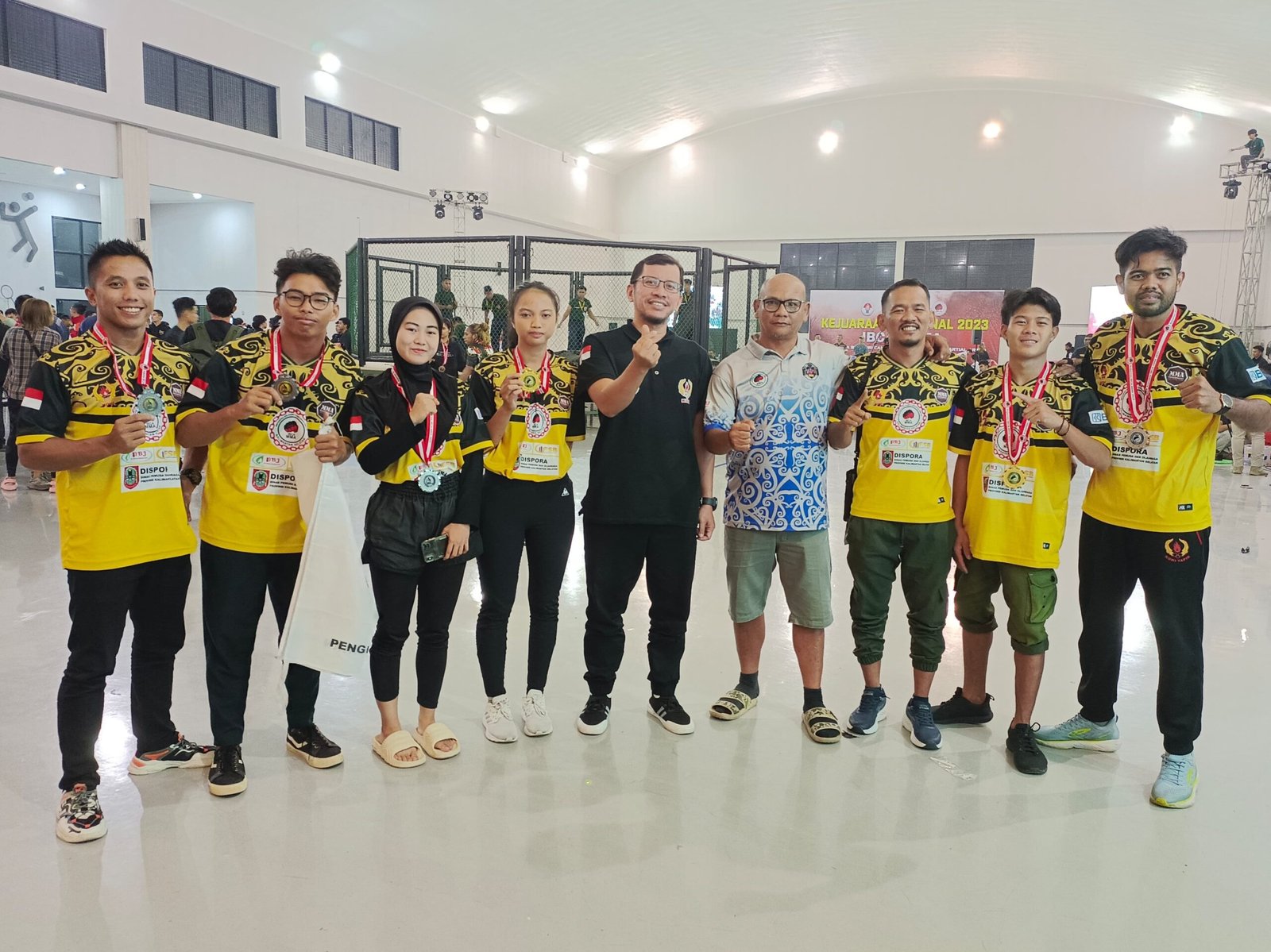 IBCA MMA Kalsel LampauiTarget Di Ajang KejurnasBerhasil Rebut 6 Medali
