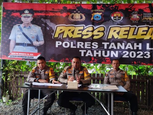 Kasus Kriminalitas Di Tanah Laut Alami Penurunan Sepanjang Tahun 2023