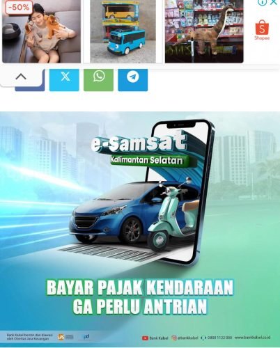 Keren…Bank Kalsel Sediakan Layanan Bayar Pajak Kendaraan Lewat Aksel